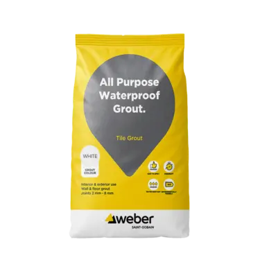 Weber All purpose Waterproof Grout